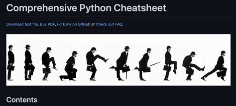 the best python cheat sheets for 2022 by manpreet singh medium