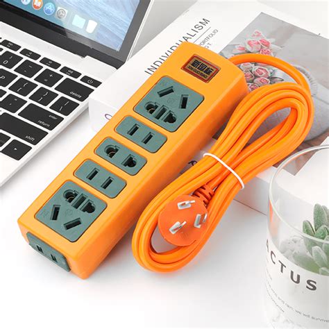 家用插线板18孔多功能大功率排插座接线板面板长线插排多孔不带线 虎窝淘