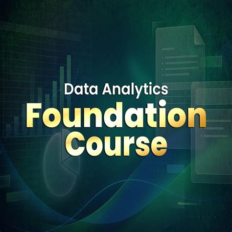 Data Analytics Foundation Course