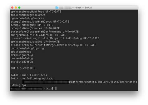 Cordova Changing The Default Debug Keystore For Android Applications
