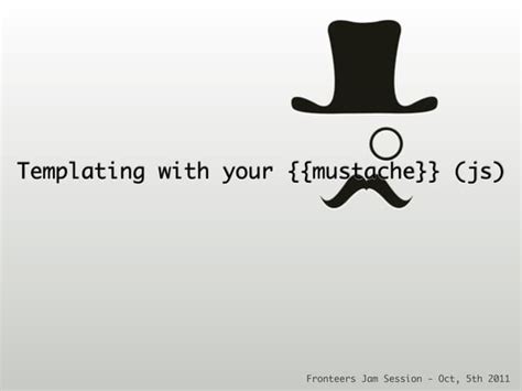 Templating With Your Mustache Js Zip