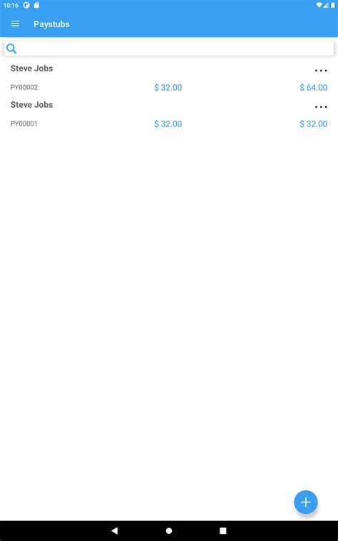 Android 용 Paystub Maker 다운로드