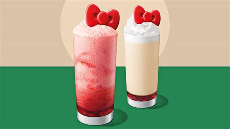 Starbucks Launches New Hello Kitty Drinks
