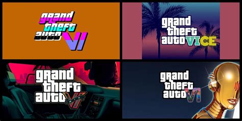 Best Gta 6 Vice City Logo Designs Made By Rockstar Fans
