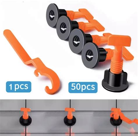 50pcs Level Wedges Tile Spacers For Flooring Wall Tile Spacer Carrelage Tile Leveling System