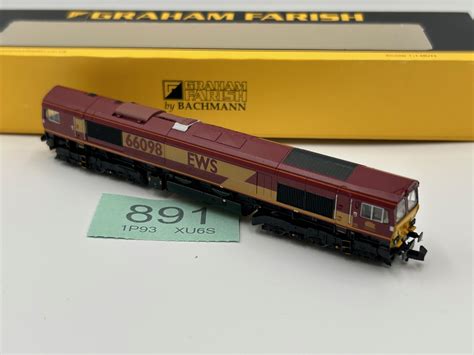 Graham Farish N 371 380a Class 66 66098 In Ews Livery The Model