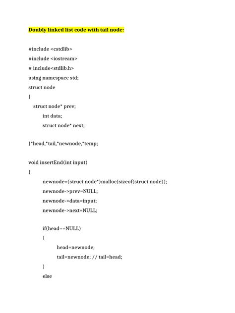 12 Doubly Linked List Program1 Pdf Software Development Computer