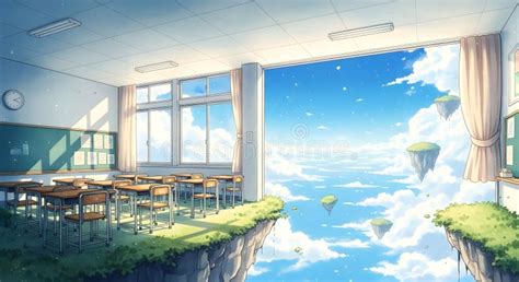 School Classroom Fantasy Stock Illustrations 2768 School Classroom