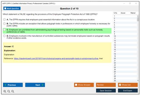 Iapp Cipp C Exam Prep Practice Test Updated For 2025