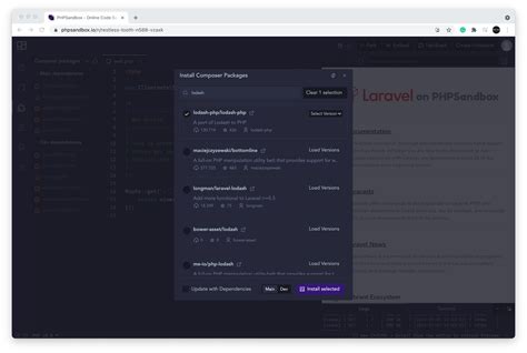 Managing Packages Docs