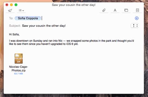 os x yosemite first look mail adds inline annotations mail drop