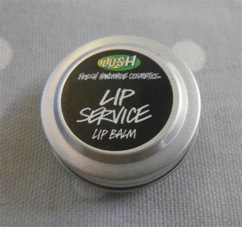 Blinkpoutglow Lush Lip Service Lip Balm