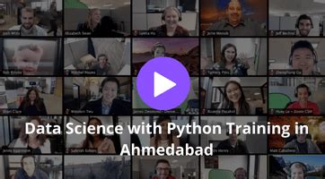 Data Science With Python Training In Ahmedabad Data Science With Python Certification Training