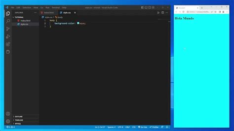 Cómo Enlazar Una Pagina Html Con Css 🚀 Youtube