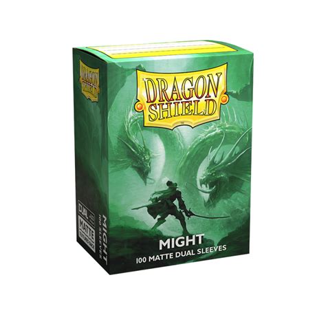 Dragon Shield Sleeves Standard Size Matte Dual 100 Might
