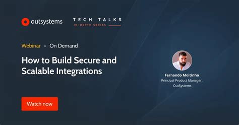 How To Build Secure And Scalable Integrations Outsystems