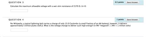 Solved Calculate The Maximum Allowable Voltage With A Chegg