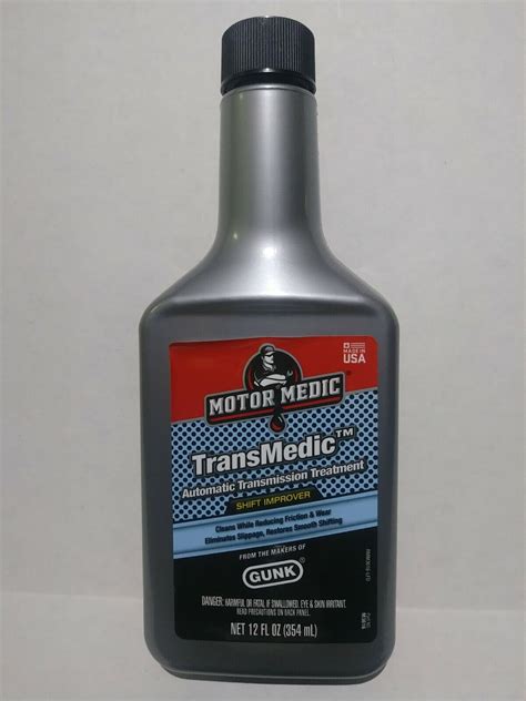 Gunk Transmedic Automatic Transmission Treatment 12 Fl Oz 354ml For