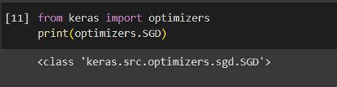 How To Fix AttributeError Module Keras Optimizers Has No Attribute Sgd