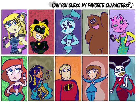 Can You Guess My Favorite Character By Malory911 On Deviantart