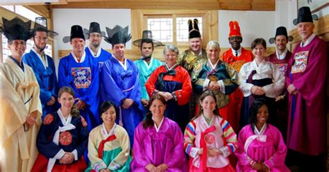 미국 교사들 한국 예절 배워요