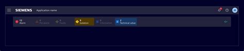Status Bar Siemens Element Documentation