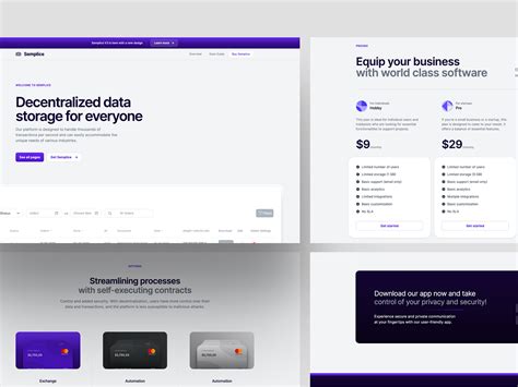 semplice by michael andreuzza on dribbble
