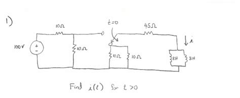 Solved Find I T For T Chegg Com