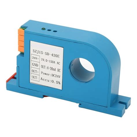 Current Transformer Sensor 3 Terminal Isolation Ac Current Transmitter 0 150a To 4 20ma Dc For