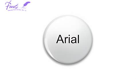 Font Chữ Không Chân Arial Fonts Chữ Đẹp