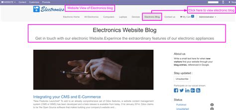 Odoo Multi Website Blog Extension Odoo Multi Website Blog Plugin