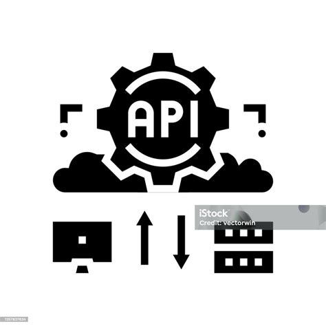 api 디지털 기술 글리프 아이콘 벡터 일러스트레이션 0명에 대한 스톡 벡터 아트 및 기타 이미지 0명 hackathon