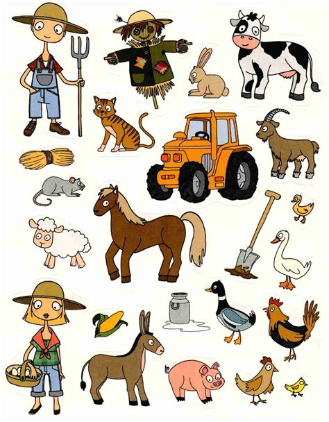 Gommettes Animaux De La Ferme Magommette