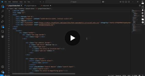 Webdevelopment Html Css Amazonclone Durgesh Upadhyay