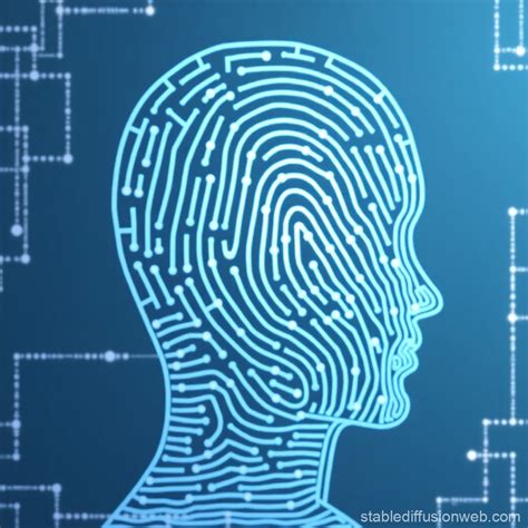Depiction Of Biometric Authentication Process Stable Diffusion Online Depiction Of Biometric Authentication Process Stable Diffusion Online