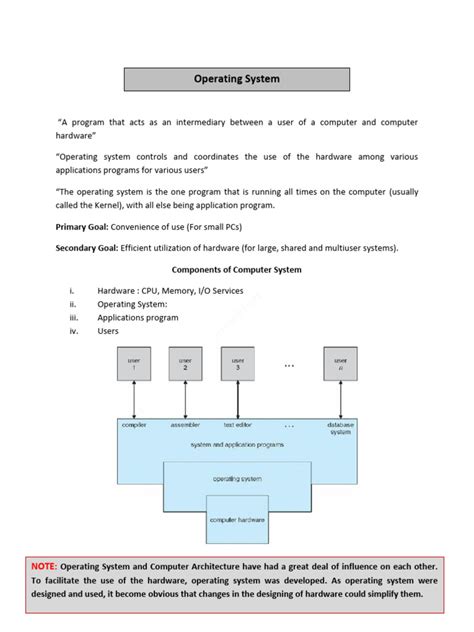 Operating System Module I Part I Fundamental Pdf Operating System Module I Part I Fundamental Pdf