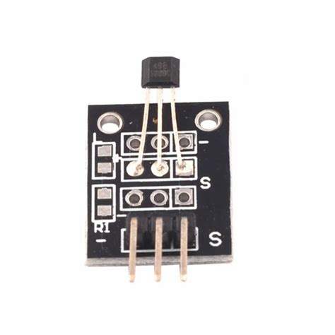 Ss49e Linear Hall Effect Sensor Analog Magnetic Field Detection Sensor With 3 Pin Interface For
