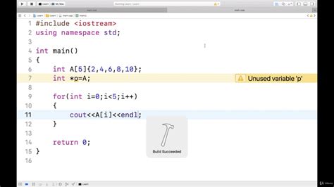 93 Demo Pointer Arithmetic Youtube