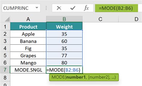 MODE Google Sheets Function What Is It Formula How To Use