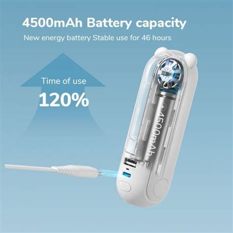 Wish Jisulife 휴대용 선풍기 3 In 1 미니 핸드헬드 쿨링 저소음 작동 전기 Usb 4500mah 파워뱅크