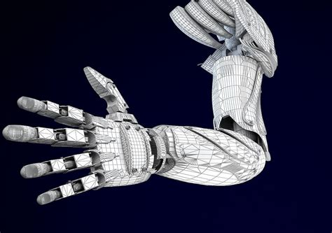 Robotic arm 3D model | CGTrader