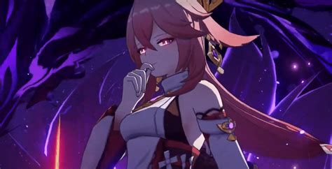 Genshin Impact Yae Miko Juegos De Theria