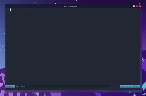When Using Vim Color Scheme There Is A Giant Frame On The Bottom And