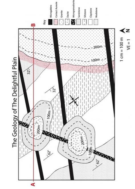 Solved A Identify The Location Of The Angular Unconformity