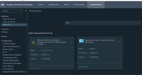 Install And Configure Vrealize Operations Manager 82 Part 8 Configure Windows Server Monitoring