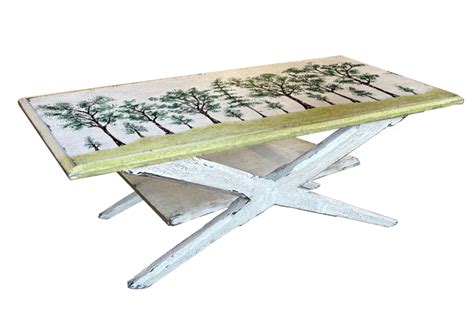 Sawbuck Coffee Table Mulligans Usa