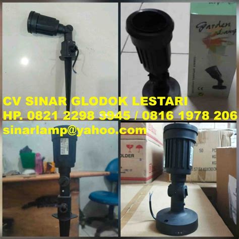 Kap Lampu Sorot Outdoor PAR38 80 Watt Spotlight