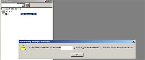 Solved A Blast From The Past SQL Server Enterprise Manager 6 5 Access
