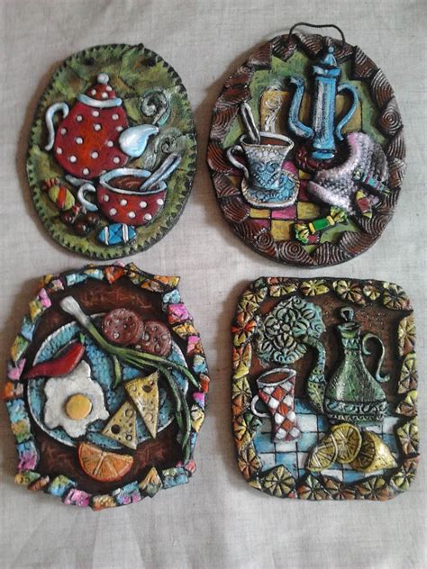 Панно на кухню Астахова Татьяна в 2025 г Керамические изделия своими руками Керамические