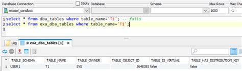Using Dbvisualizer To Work With Oracle Postgresql And Exasol